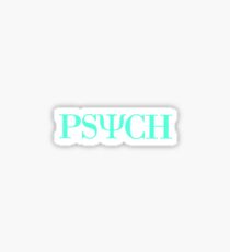 Psych: Stickers | Redbubble