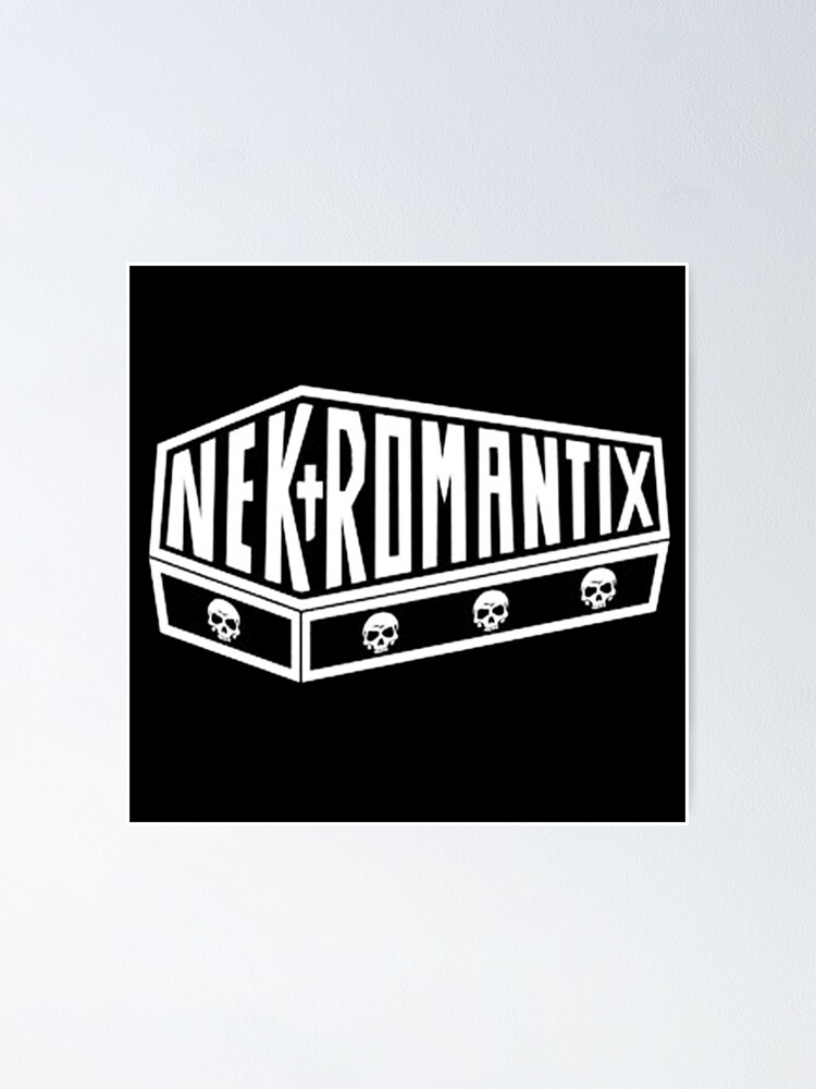"New logo 2022 Nekromantix" Poster by ncuttelarb1 | Redbubble