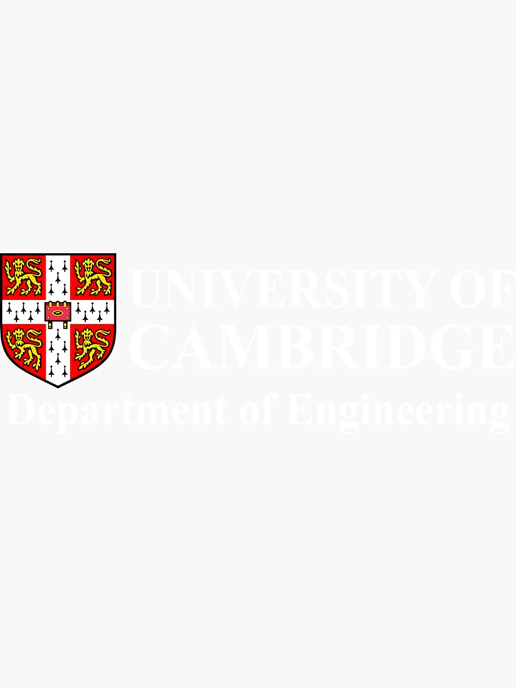 "University of Cambridge" Sticker by ivangaul | Redbubble