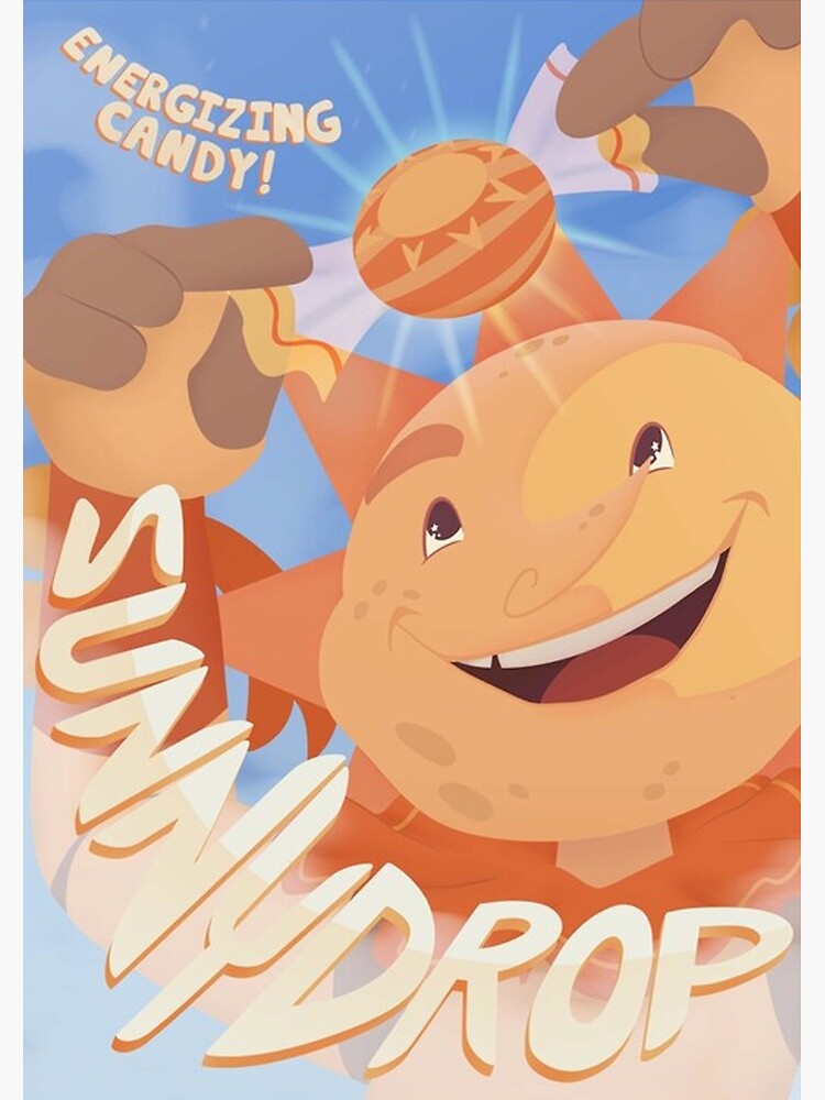 "Sunnydrop Poster" Poster for Sale by annrojasse | Redbubble