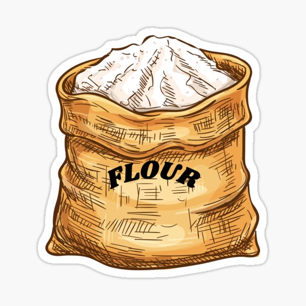 "Flour" Sticker for Sale by AlanRex | Redbubble