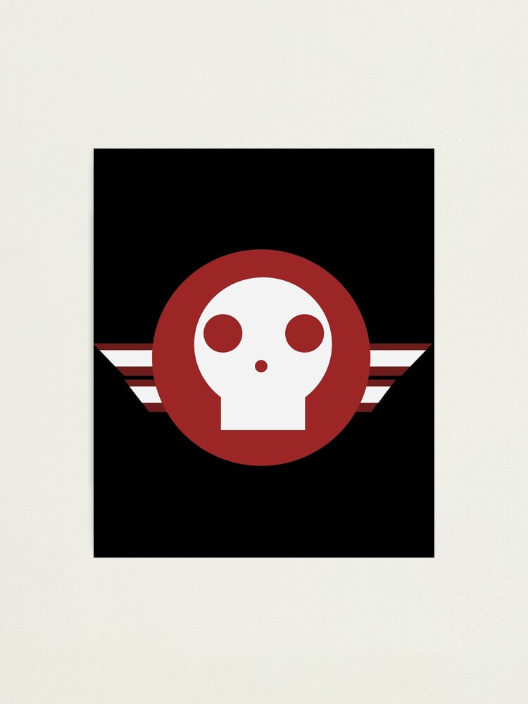 "Skull squadron logo" Photographic Print by Rebellion-10 | Redbubble