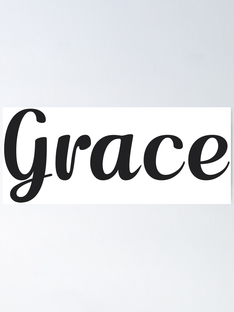 "Grace" Poster for Sale by 99Posters | Redbubble