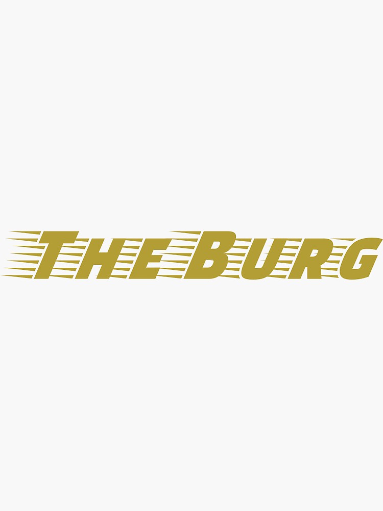 "Hattiesburg Sticker "The Burg"" Sticker for Sale by briley02 | Redbubble