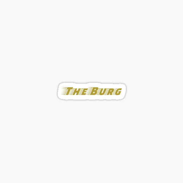 "Hattiesburg Sticker "The Burg"" Sticker for Sale by briley02 | Redbubble