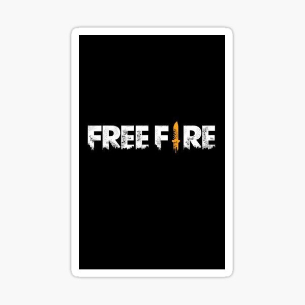"FREE FIRE" Sticker by Minimal-Station | Redbubble