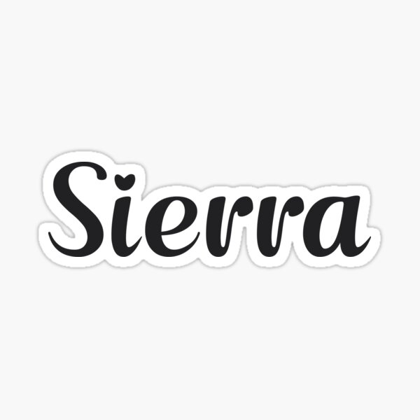"Sierra" Sticker for Sale by 99Posters | Redbubble