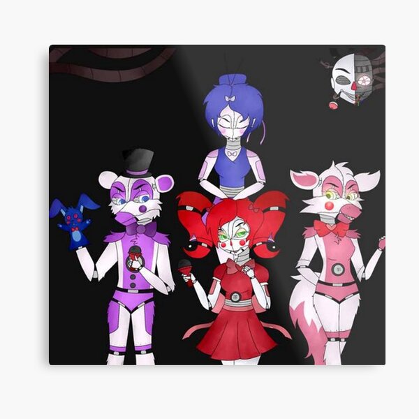 Sister Location FNAF NWT Plush set Circus Baby Ennard Funtime Freddy ...