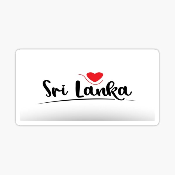 "Sri Lanka" Sticker for Sale by Sri91 | Redbubble