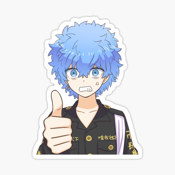Pegatina «Souya Kawata, Angry Toman, Tokyo Manji Gang Anime Tokyo Manga ...