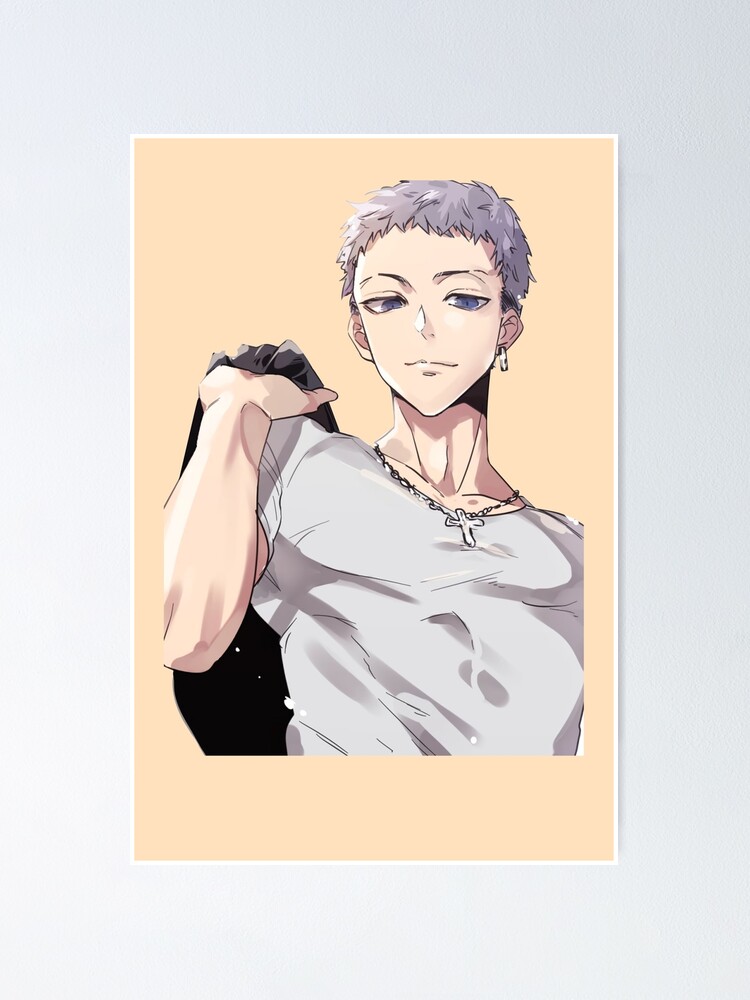 "Takashi Mitsuya Handsome Cool, Mitsuya Art Manga Tokyo" Poster for ...