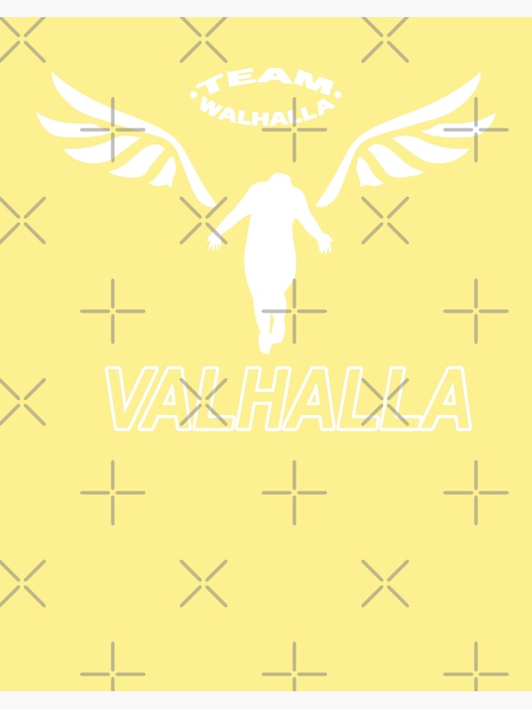 Poster « Logo Valhalla, Tokyo Bang Anime Strongest, Tetta Kisaki, Shuji ...