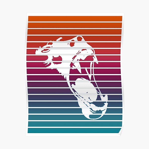 "Primal Scream" Poster by TheFuzzyPepe | Redbubble