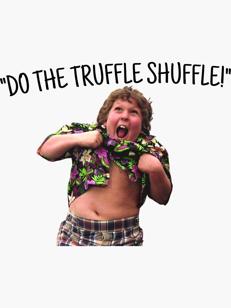 "Do the Truffle Shuffle!" Sticker by inspiredtiger | Redbubble