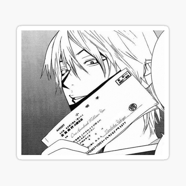 "Liar Game Shinichi Akiyama" Sticker for Sale by aidf | Redbubble