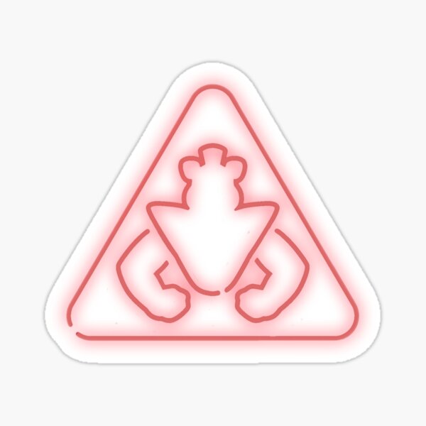 "Security Breach Logo Five Nights At Freddy's FNAF Sticker " Sticker ...