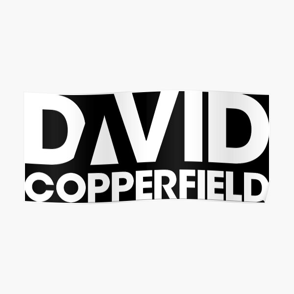 "David Copperfield Logo" Poster by Lasumton | Redbubble