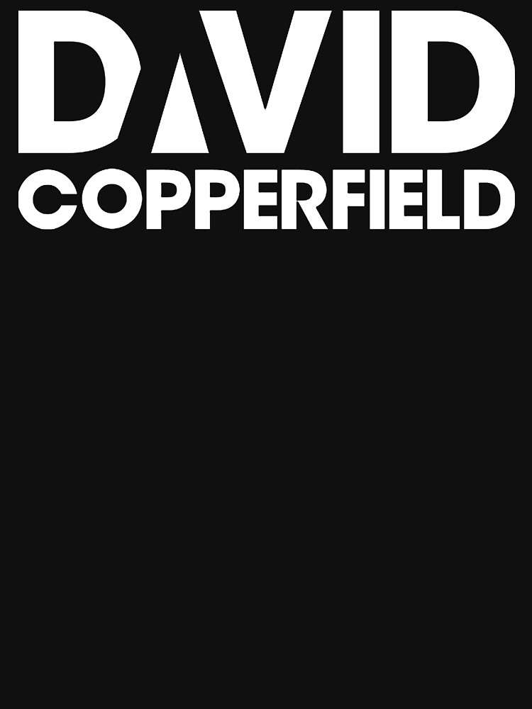 "David Copperfield Logo" T-shirt for Sale by Lasumton | Redbubble ...