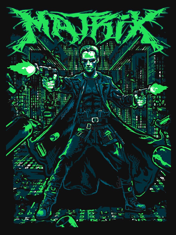 "The Matrix Fan Art" T-shirt for Sale by VirginiaRing | Redbubble ...