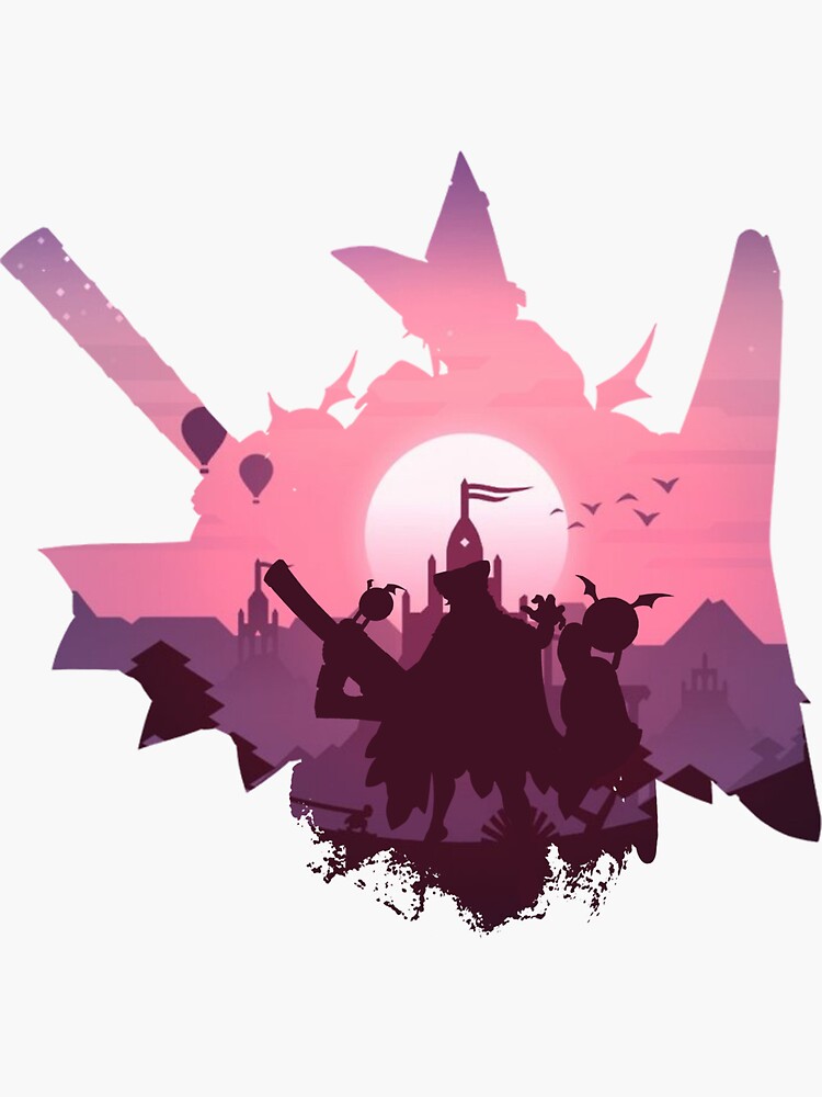 "Ramlethal Valentine character anime play game" Sticker for Sale by ...