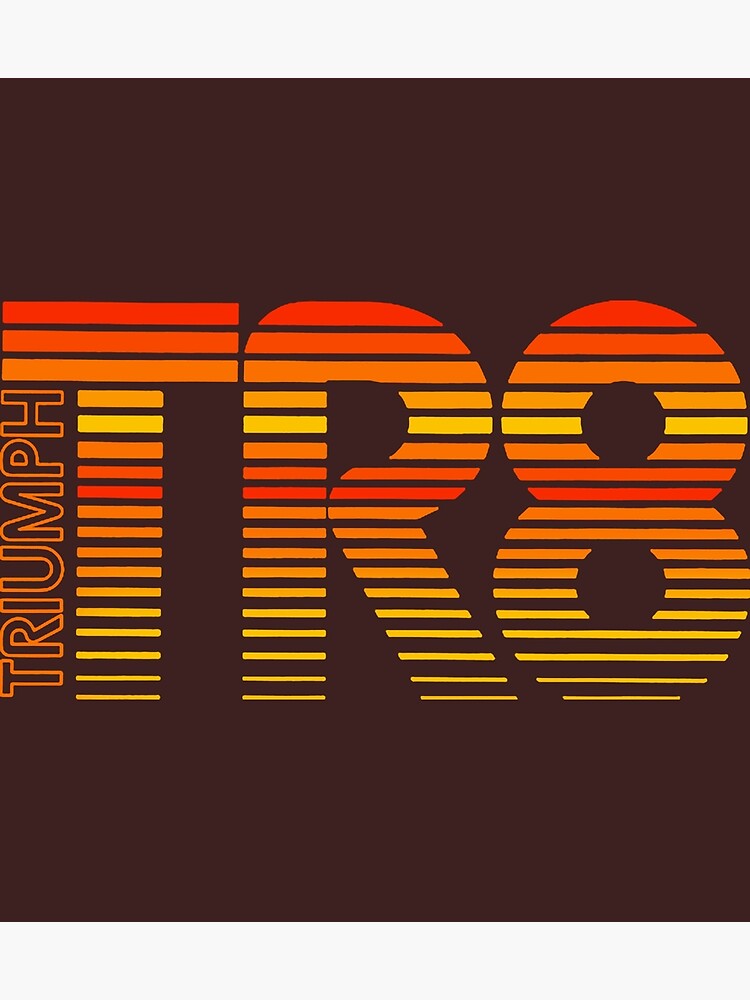 "Triumph TR8 " Poster for Sale by Lusojw87 | Redbubble