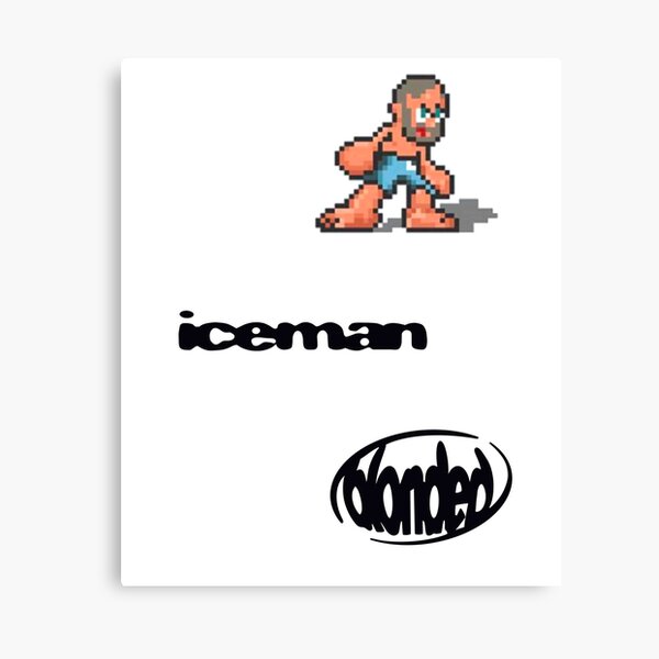 "Bundle Frank ocean freestyle Iceman blonded RADIO " Canvas Print for ...