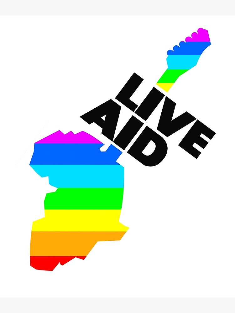 "Live Aid Shirt 1985 David Bowie 80s" Poster for Sale by Lusojw87 ...