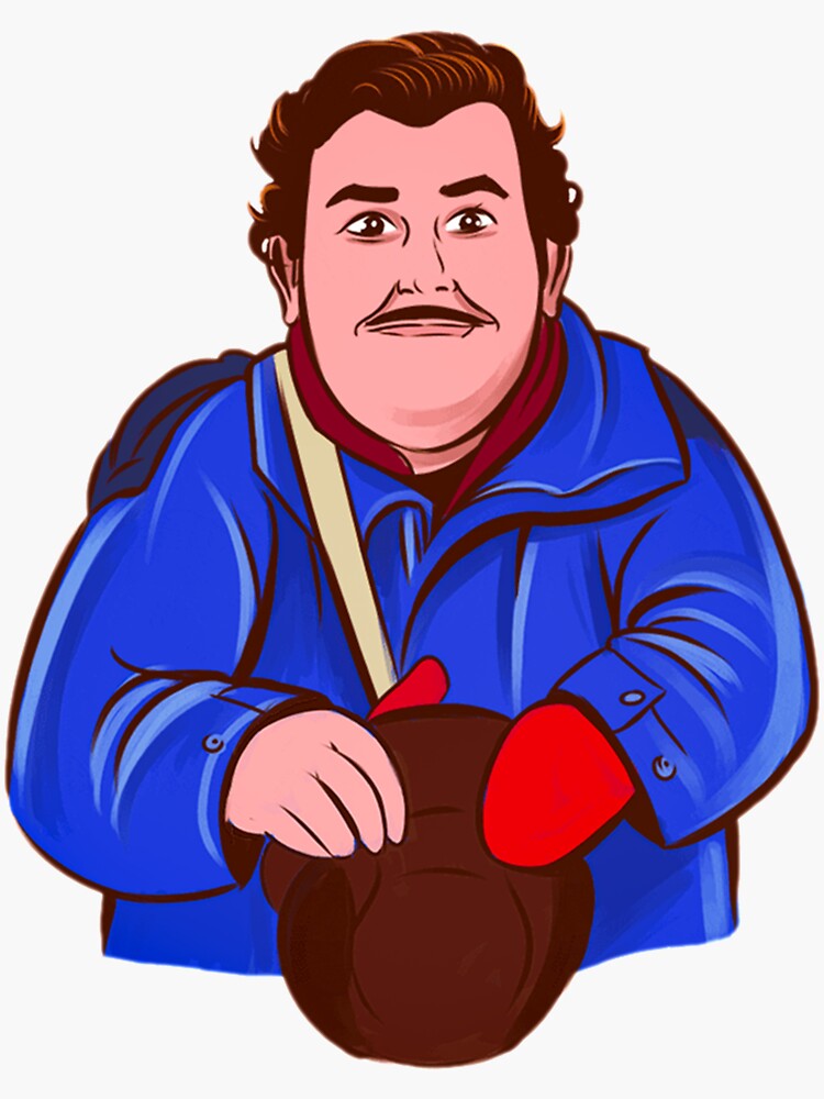 "del griffith - Planes Trains And Automobiles " Sticker by anhduc81 ...