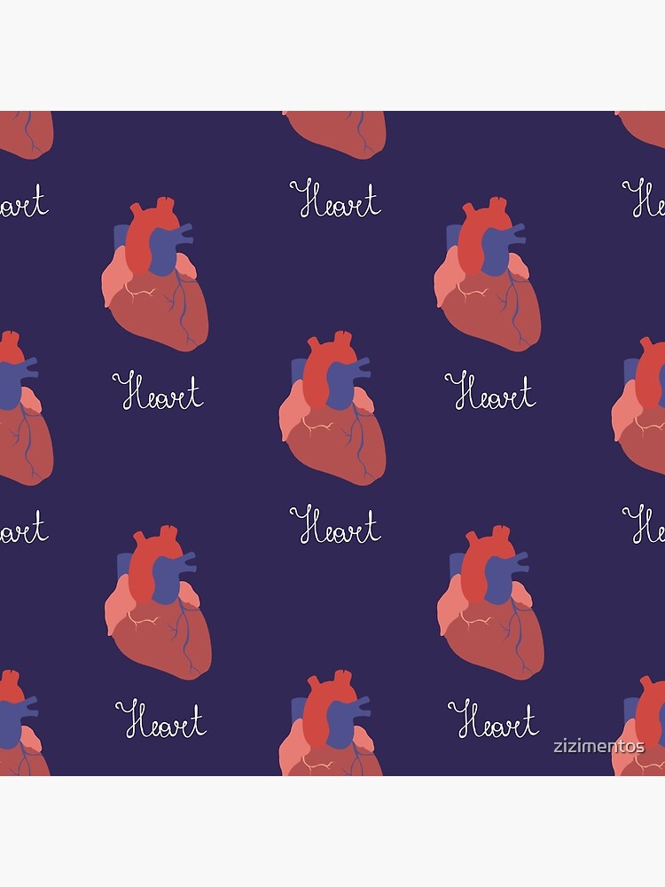 "human heart pattern" Poster for Sale by zizimentos | Redbubble