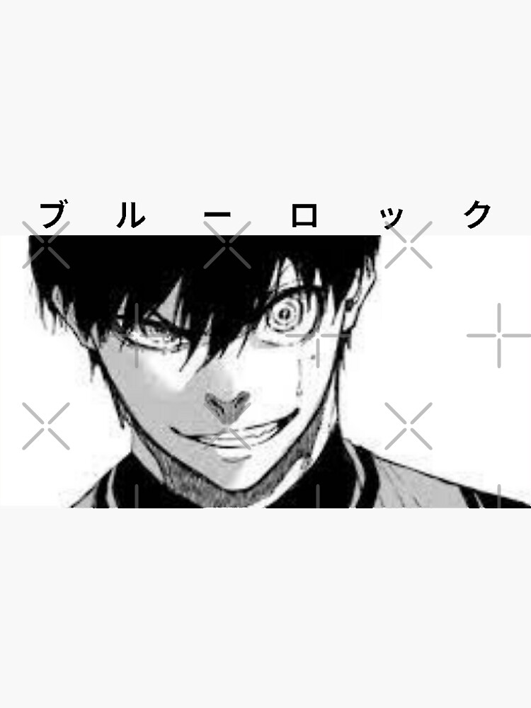 "Isagi Blue Lock" Sticker for Sale by yoku-mieru | Redbubble