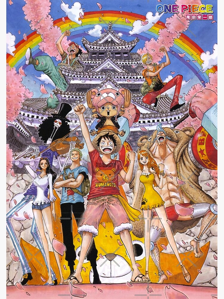 "The Straw Hat Pirates" Poster by michelle-cha | Redbubble