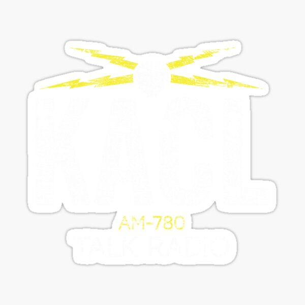 "KACL AM-780 Talk Radio " Sticker for Sale by MetaCortds | Redbubble