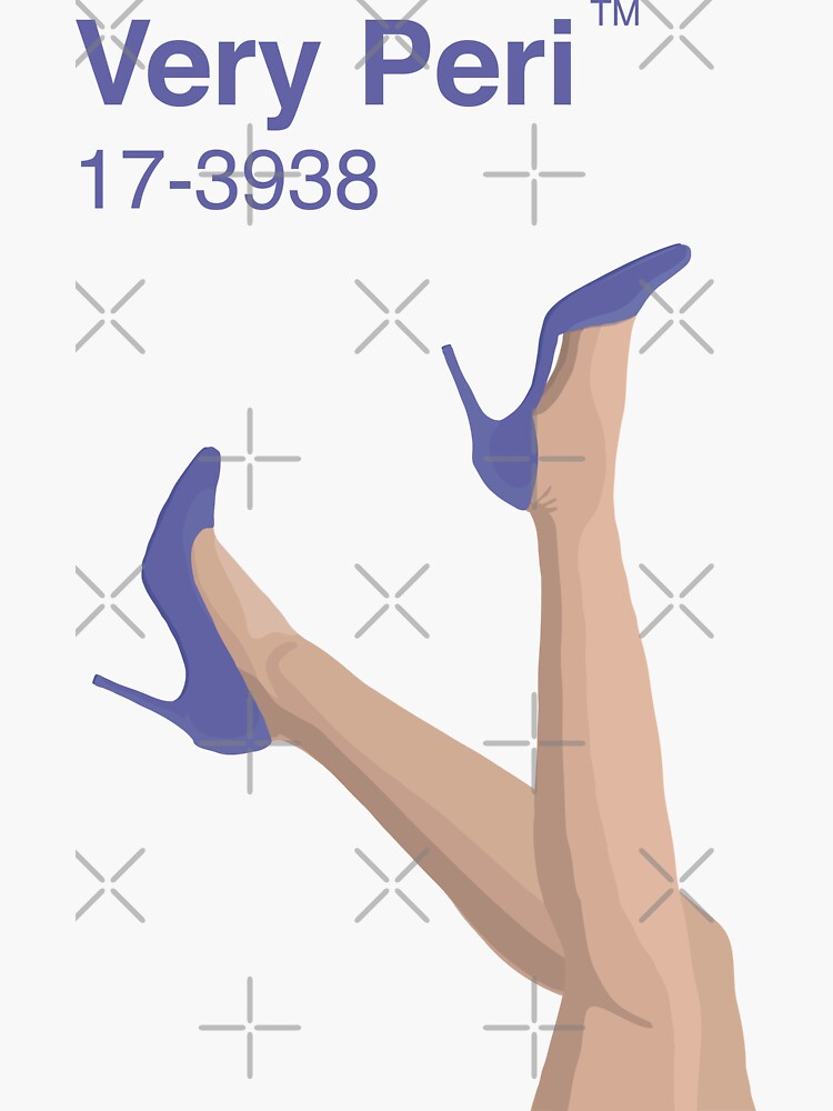 "Veri Peri Trendy Feet" Sticker for Sale by SparrowLag | Redbubble