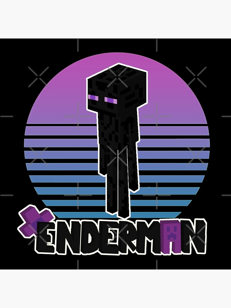 "Minecraft Rad Enderman" Poster for Sale by ddkart | Redbubble