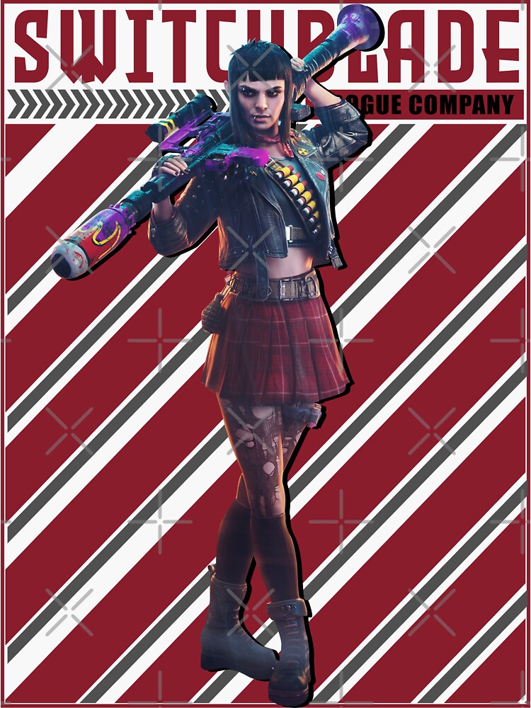 "Switchblade character game Guilty Gear" Sticker by Azevedo1430 | Redbubble