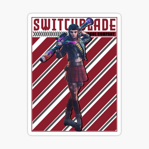 "Switchblade character game Guilty Gear" Sticker by Azevedo1430 | Redbubble