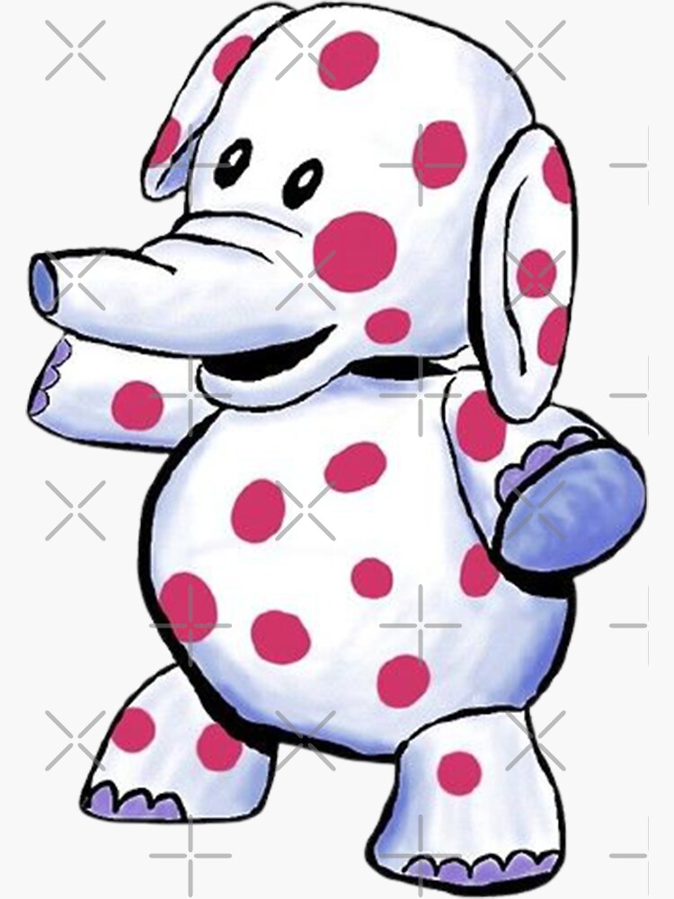 "Spotted Elephant Rudolph " Sticker by carvelStore | Redbubble