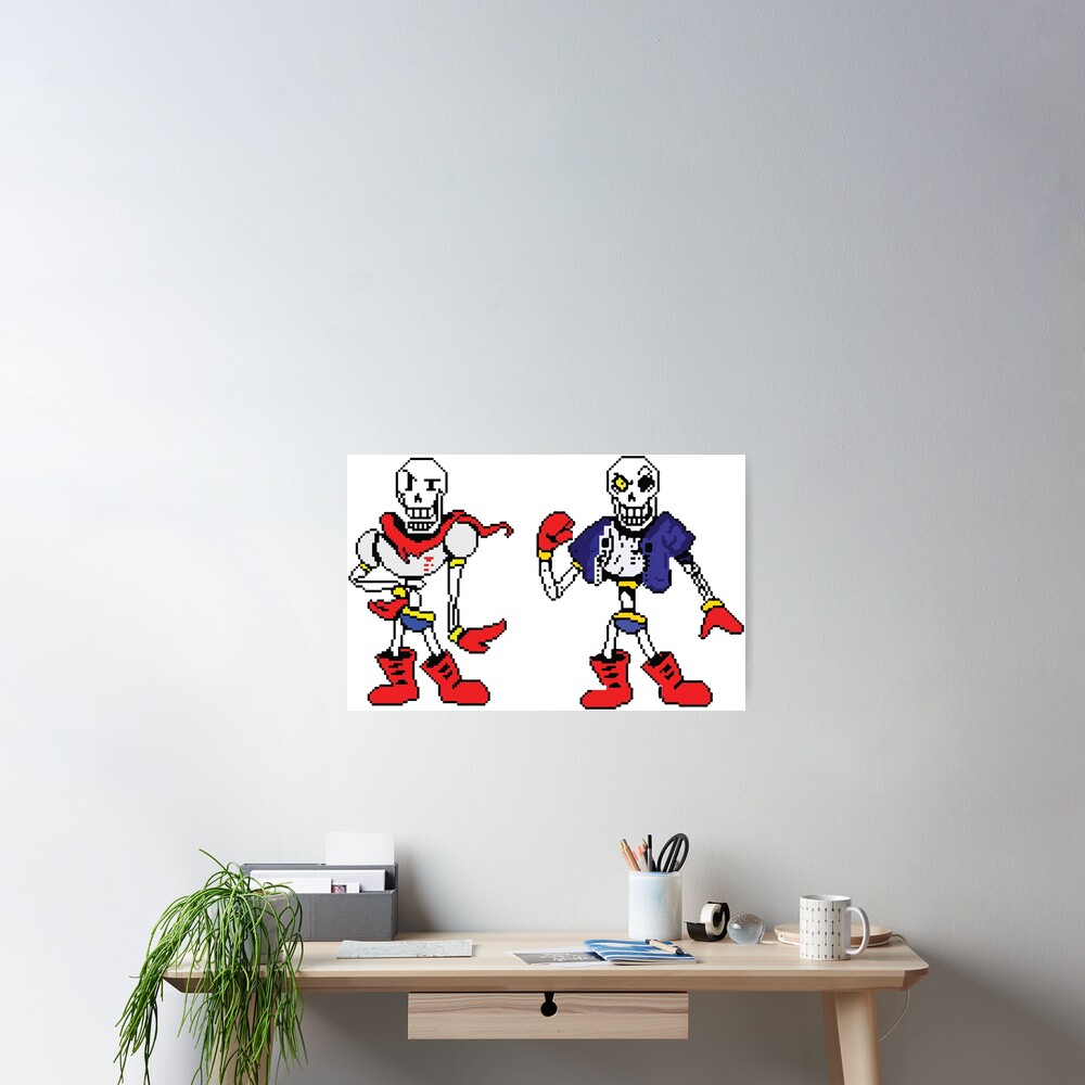 "papyrus undertale " Poster by spamton-funny | Redbubble