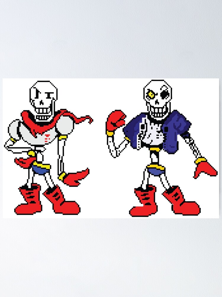 "papyrus undertale " Poster for Sale by spamton-funny | Redbubble