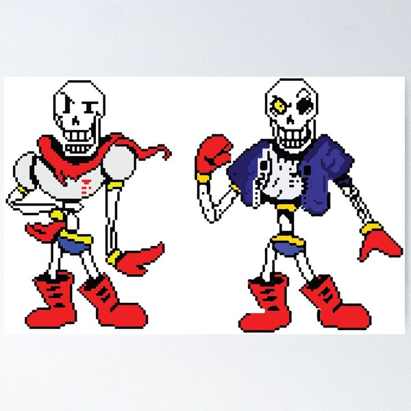 "papyrus undertale " Poster for Sale by spamton-funny | Redbubble