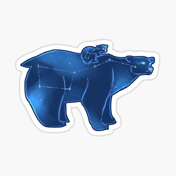 "Ursa Major & Minor" Sticker for Sale by Lortharn | Redbubble