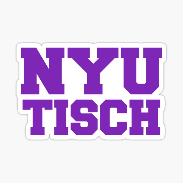 "NYU Tisch 46" Sticker for Sale by NzzRiza | Redbubble