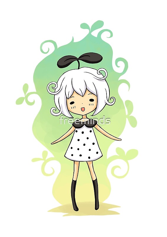 "Bean Girl" by freeminds | Redbubble