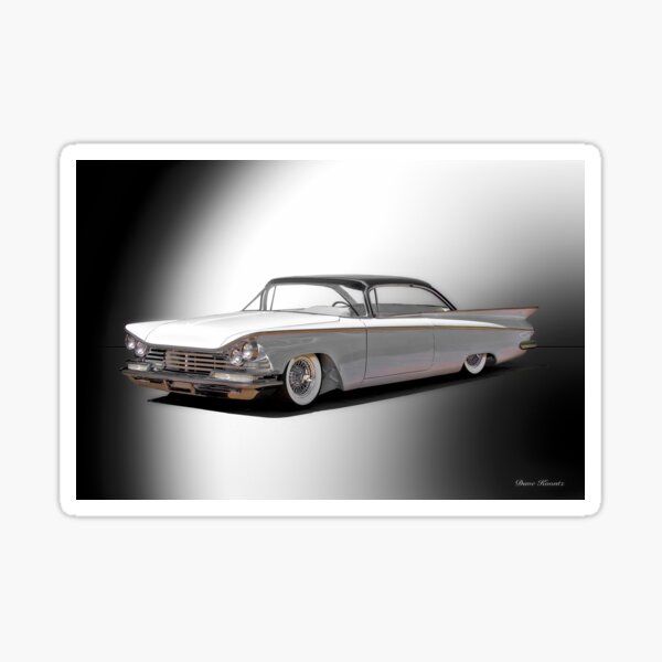 "1959 Buick Custom Electra" Sticker by DaveKoontz | Redbubble