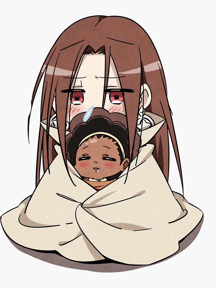 "Asakura Hao & Opacho, Shaman King" Sticker for Sale by PioWear4You ...