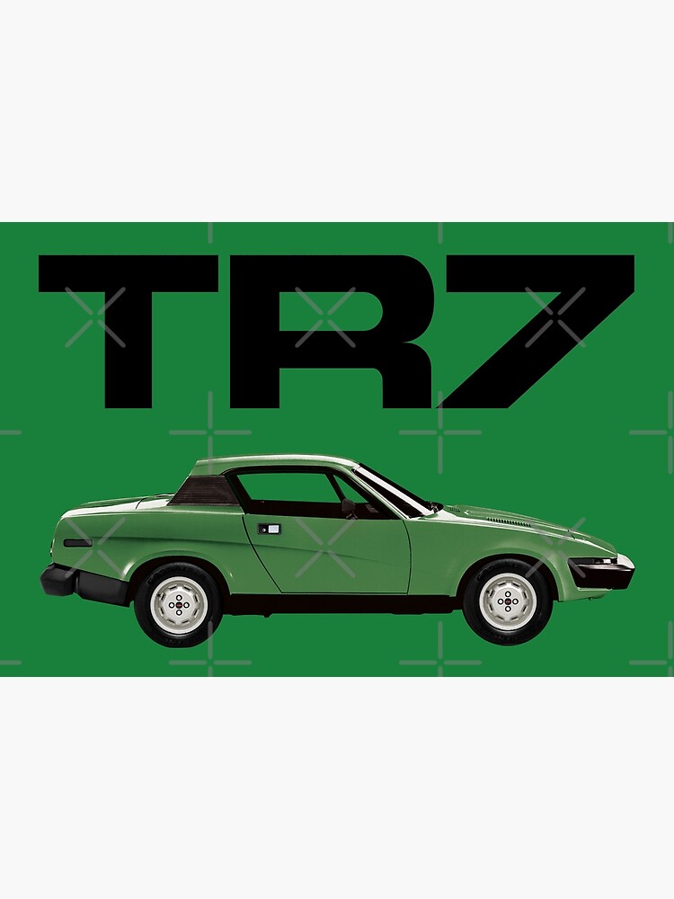"Triumph TR7 Profile - BRITISH RACING GREEN" Poster for Sale by ...