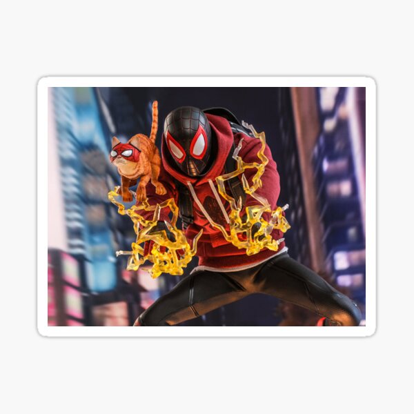 "spidercat" Sticker by TiltGraphicss | Redbubble