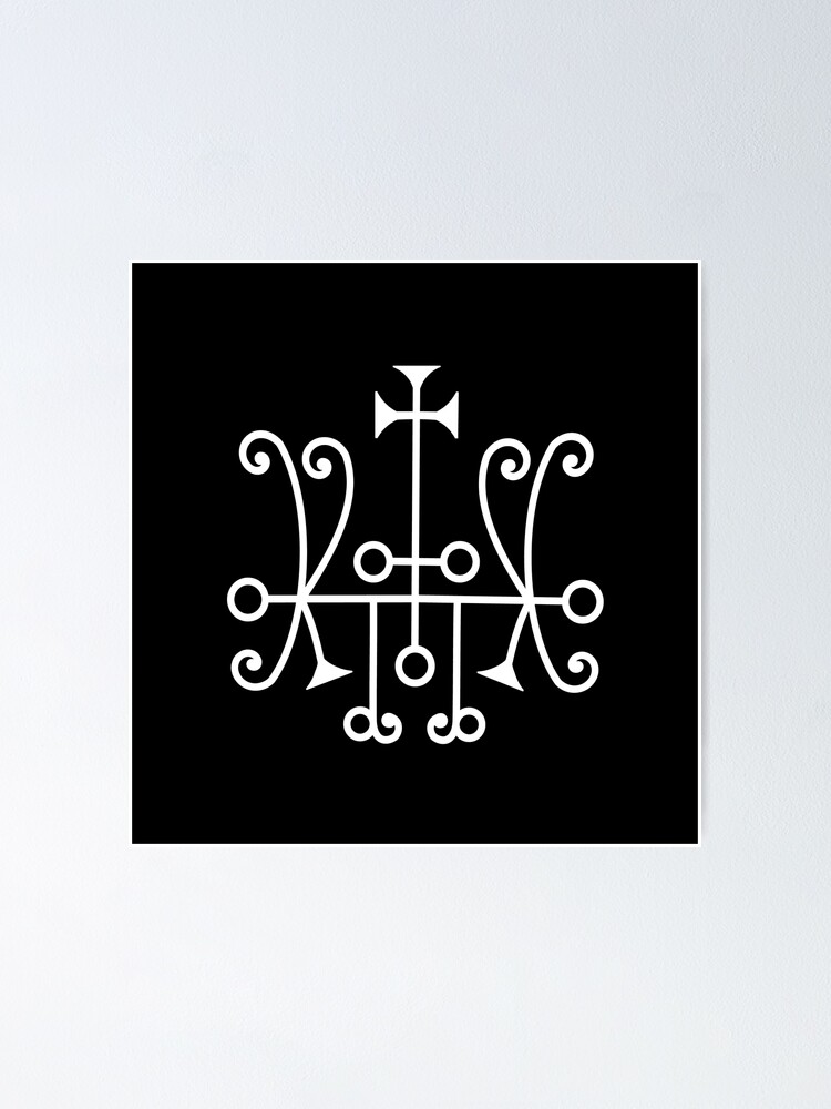 "Marchosias - Goetia (uncircled / white)" Poster for Sale by Shadow ...