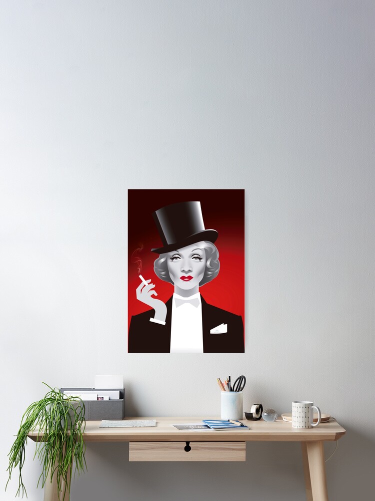 "Top hat" Poster for Sale by AleMogolloArt | Redbubble