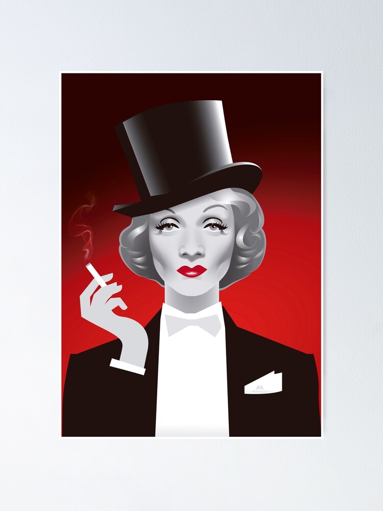"Top hat" Poster for Sale by AleMogolloArt | Redbubble